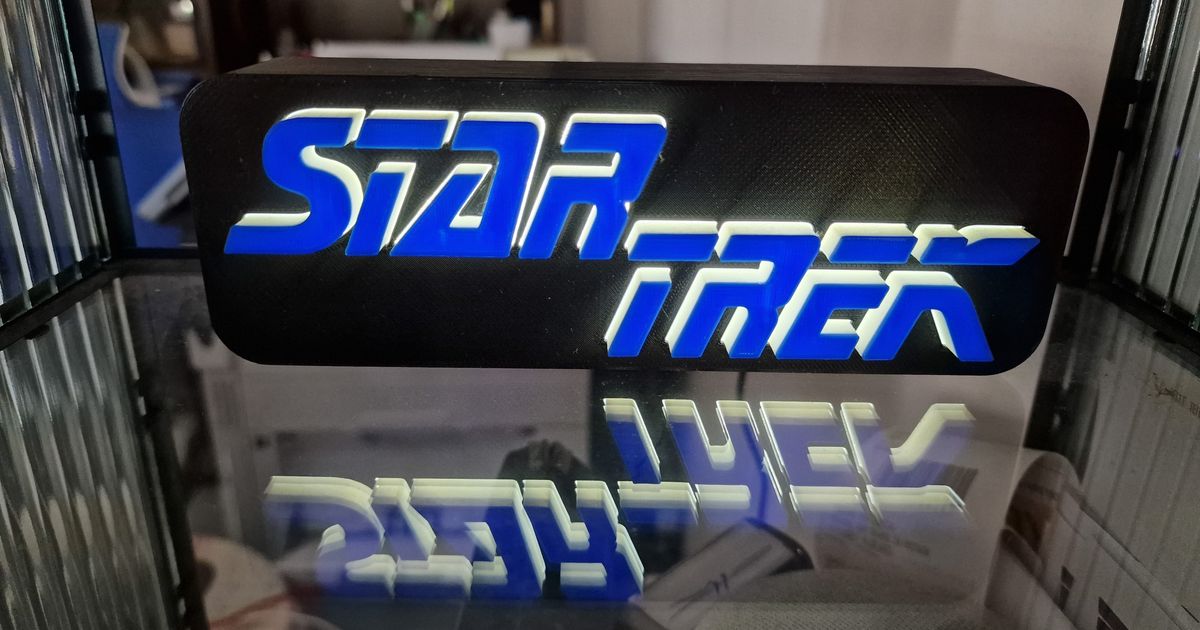Star Trek desk lamp by Alex Ghita | Download free STL model ...