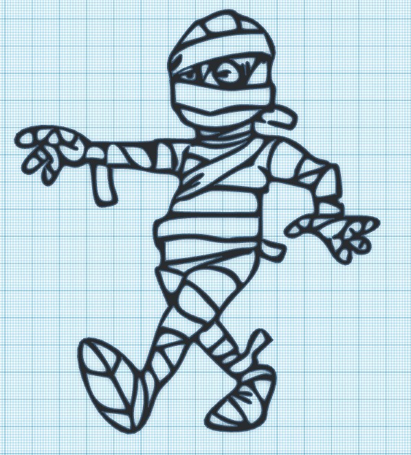 mummy - wall art by Ogama Industries | Download free STL model ...