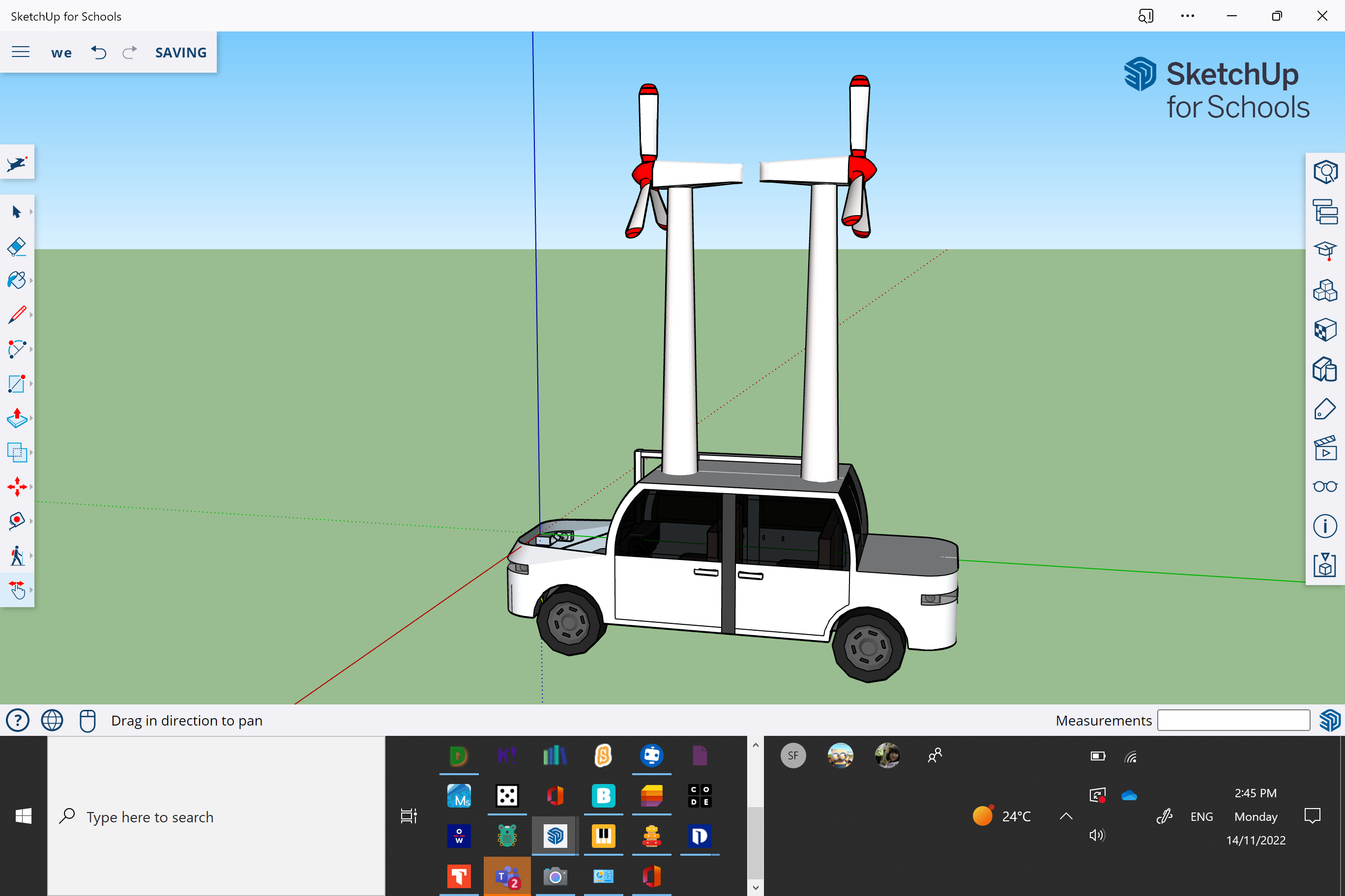 wind poered car by woof | Download free STL model | Printables.com
