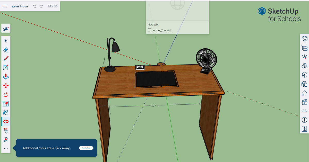 deluxe desk by woof | Download free STL model | Printables.com