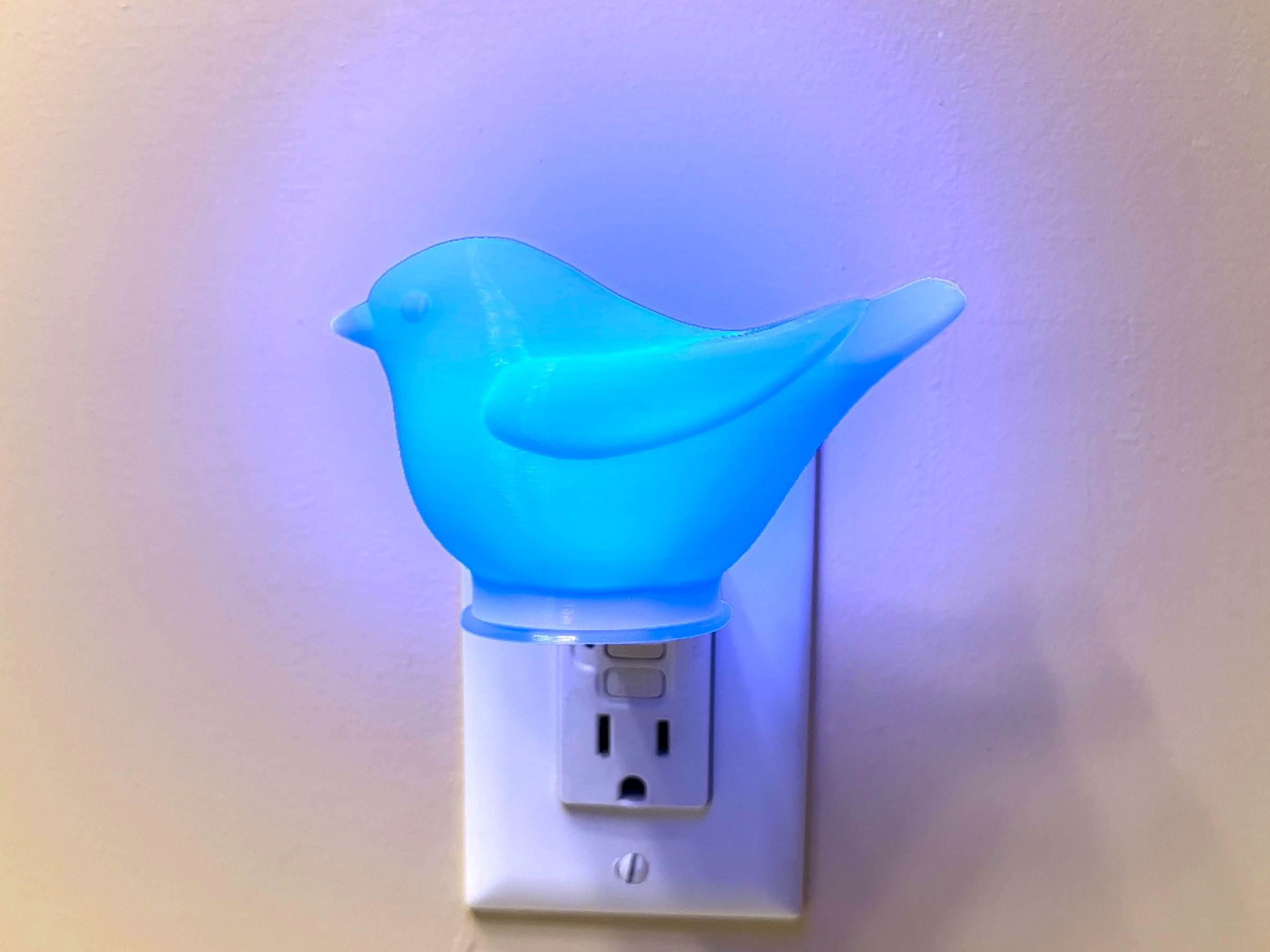 IoT Canary Night Light by Adafruit | Download free STL model ...