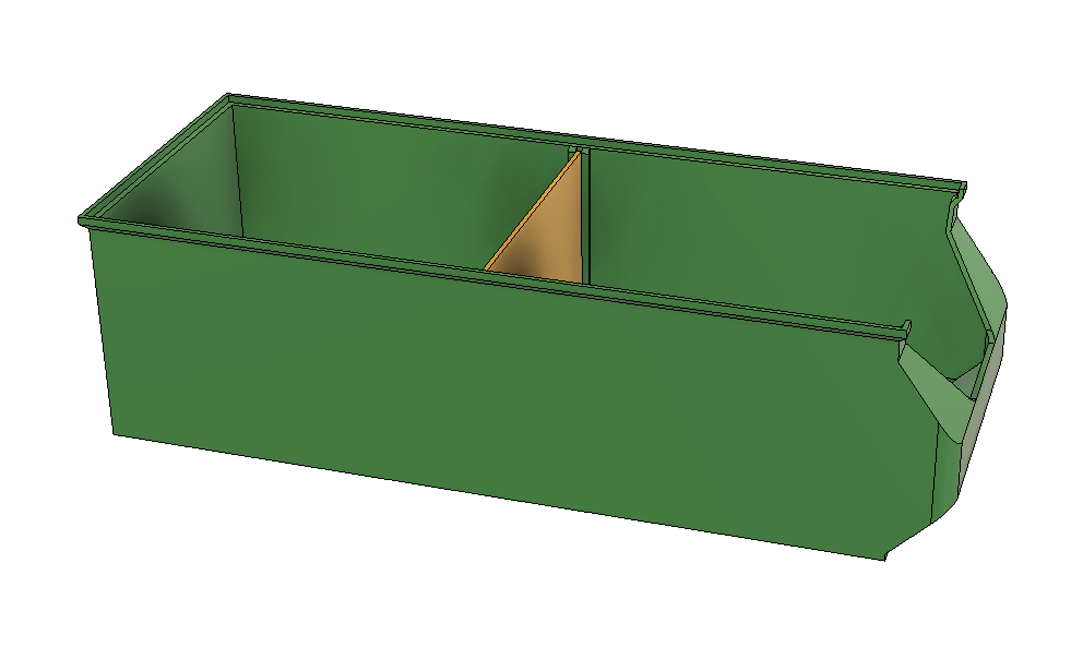 Stackable Parametric Storage Bin (Fusion 360) by ECF | Download free ...