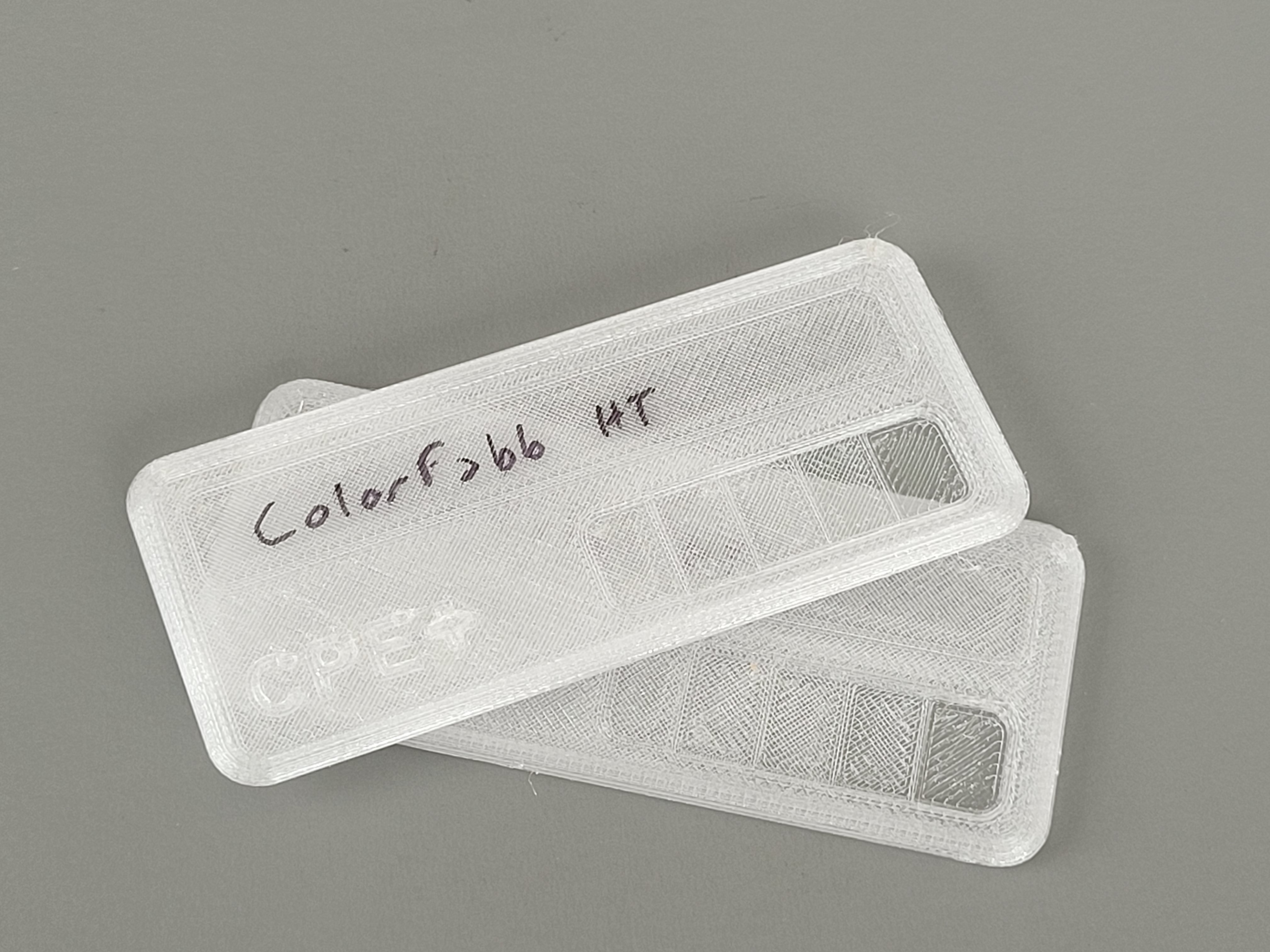 PEEK, COC and CPE+ sample cards by Tuca D | Download free STL model ...
