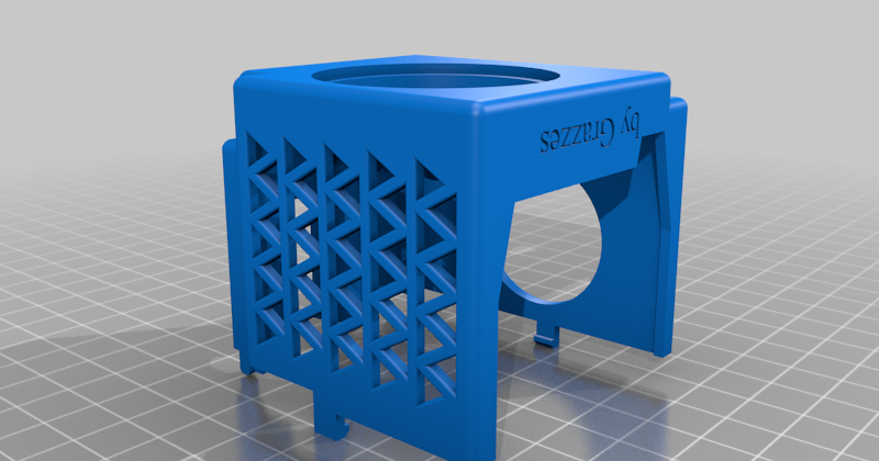 Ender 3 NEO Hotend cover (stock fans) by Grazzes | Download free STL ...