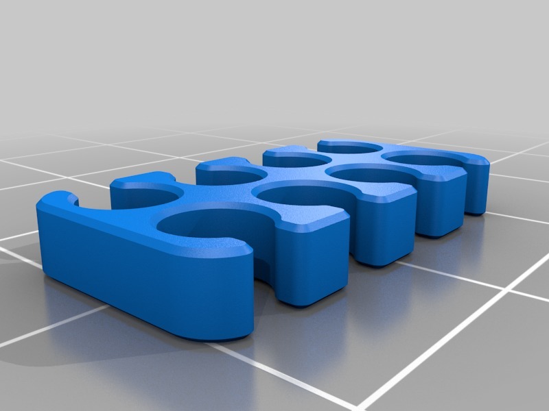 Cable Comb PCIe 8PIN 2x4 for braided sleeved cables by Lab3Dp ...