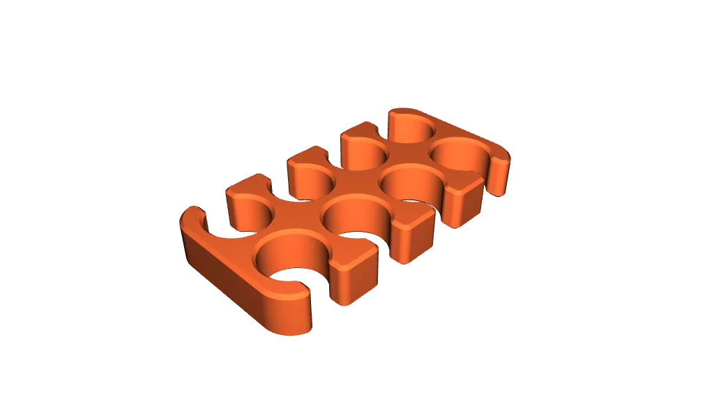 Cable Comb PCIe 8PIN 2x4 for braided sleeved cables by Lab3Dp ...