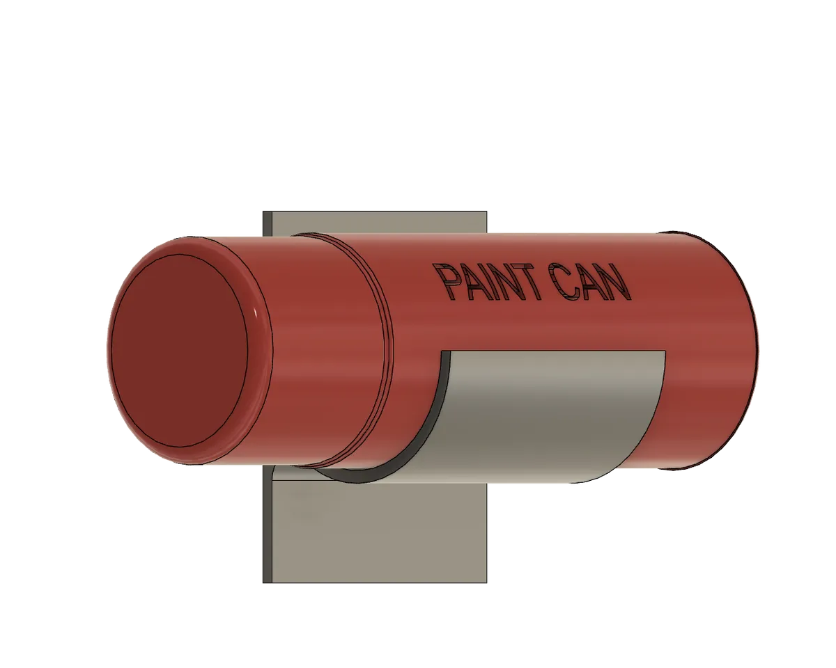 Paint Can Holder by Lawrence H | Download free STL model | Printables.com