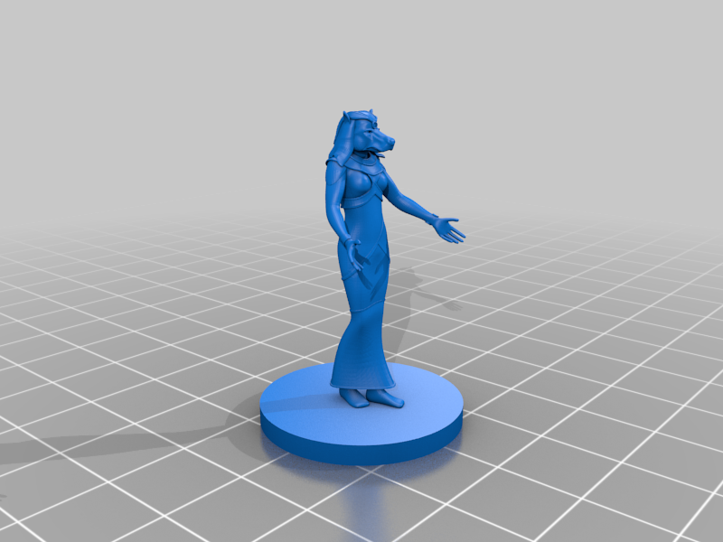 Female Anubis by EdwinD | Download free STL model | Printables.com
