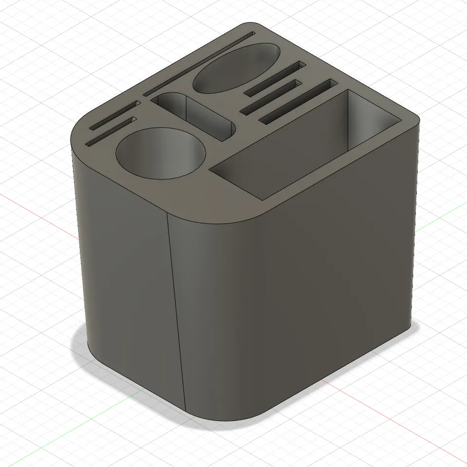Material Holder For Car Cupholder by alain | Download free STL model ...