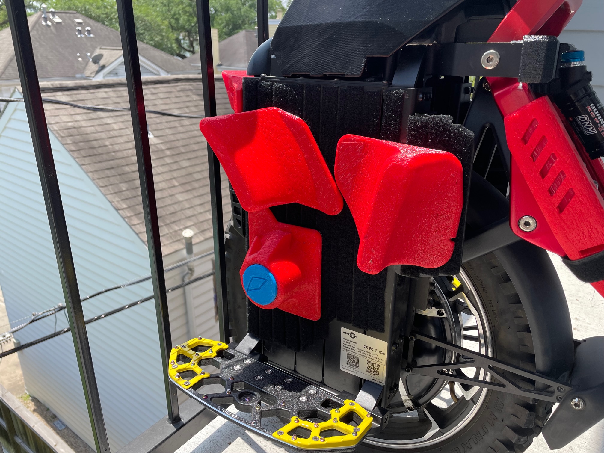 Fly's Electric Unicycle (EUC) Pads by Flygonial | Download free STL ...