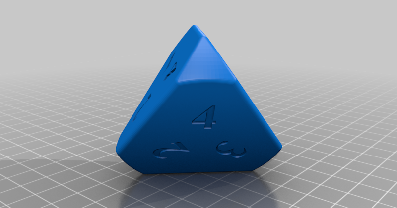 50 mm polyhedral dice by Alex Evans | Download free STL model ...