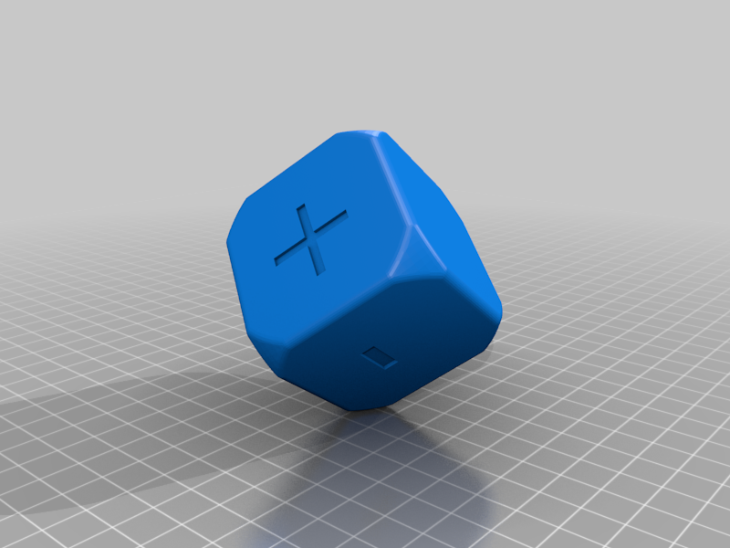 50 mm polyhedral dice by Alex Evans | Download free STL model ...