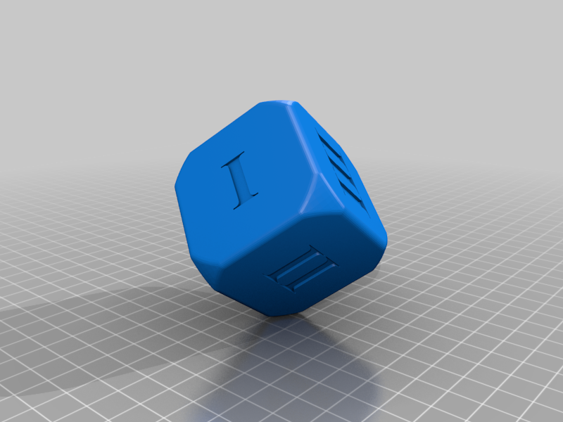 50 mm polyhedral dice by Alex Evans | Download free STL model ...