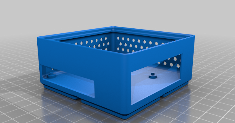 Gridfinity Raspberry Pi case by Alex Evans | Download free STL model ...