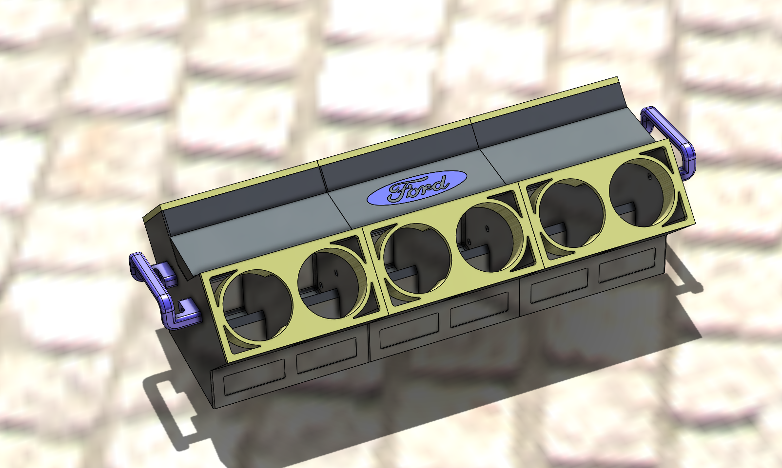 V12 Engine - Beer cooler by Harnik3d | Download free STL model ...