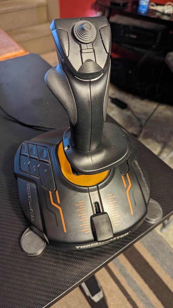 Thrustmaster t16000m magnetic mount by Greg S | Download free STL model ...