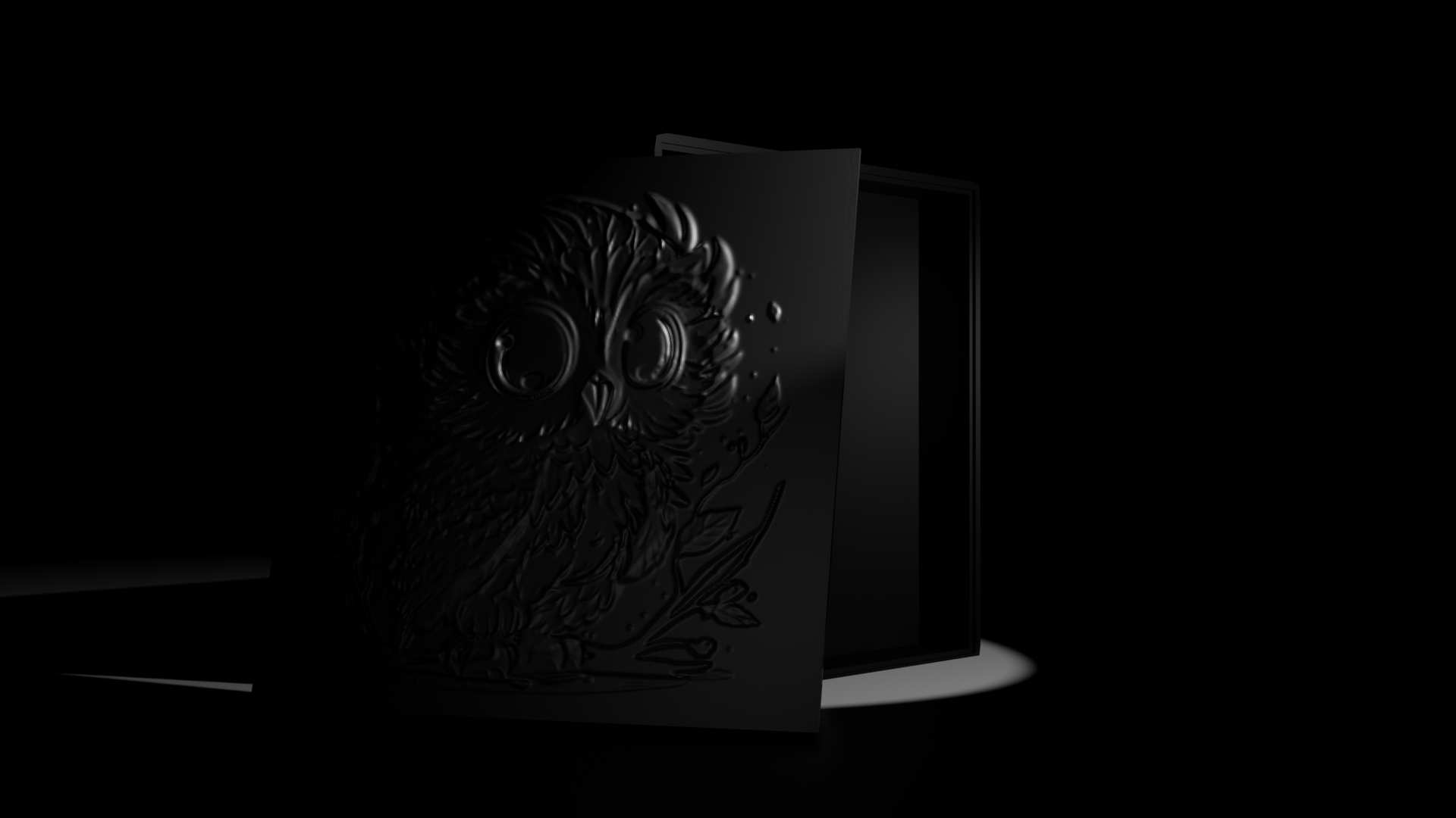 LED Light-Up Owl Lithopainting by Jeremiah Flemming | Download free STL ...