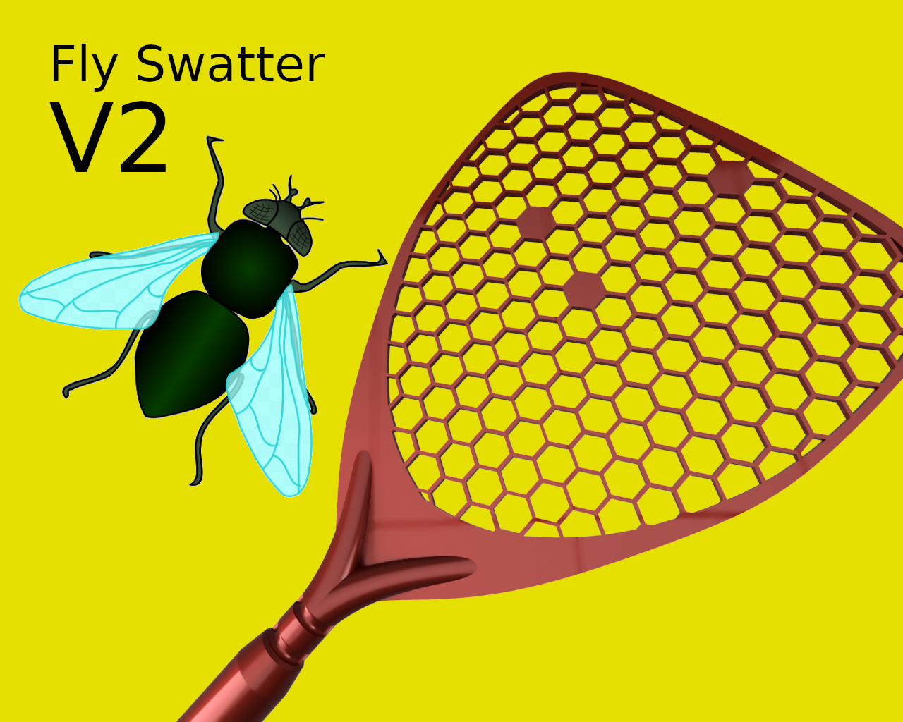 Fly Swatter V2 (2023) by Chrise_2000 | Download free STL model ...