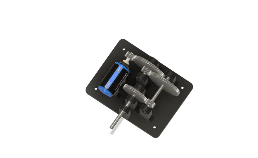 Speedo track Gear Box with Potentiometer by Rownak Rayhan | Download ...