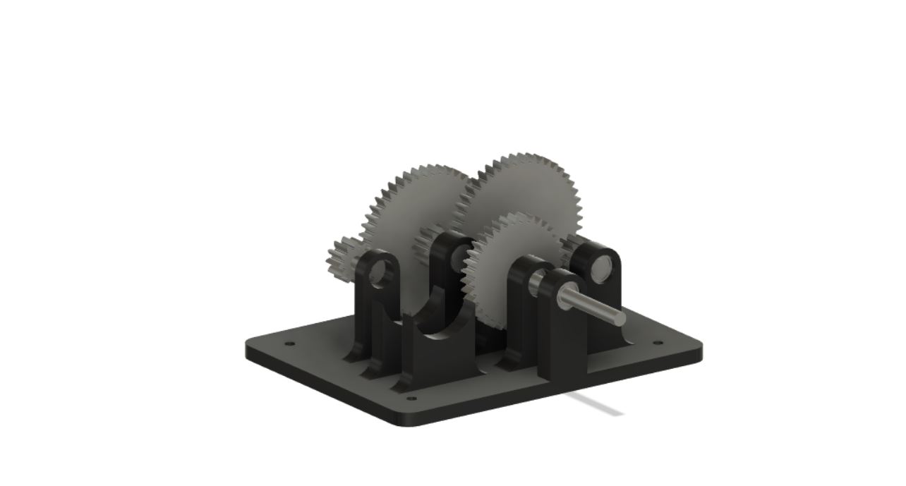 Speedo track Gear Box with Potentiometer by Rownak Rayhan | Download ...