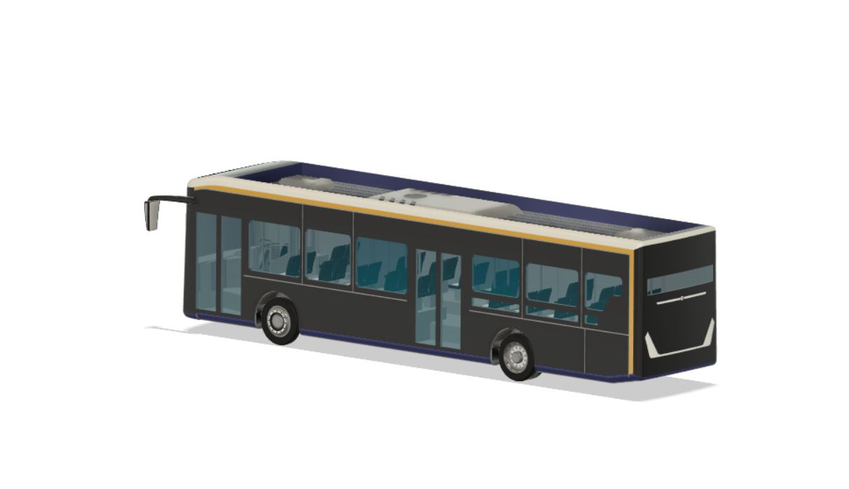 Electric Bus Model(3d Printable) by Rownak Rayhan | Download free STL ...