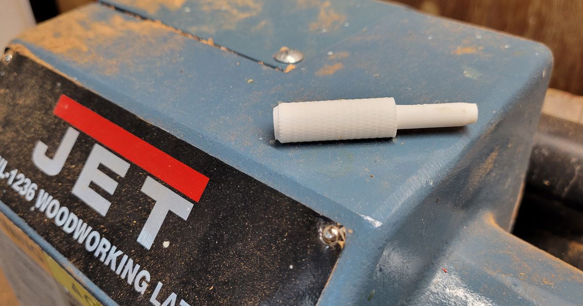 Wood Lathe Index pin by Dimbulb | Download free STL model | Printables.com