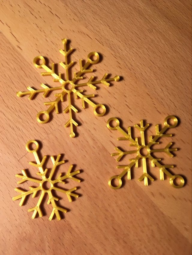 Christmas Snowflake by Hannah | Download free STL model | Printables.com