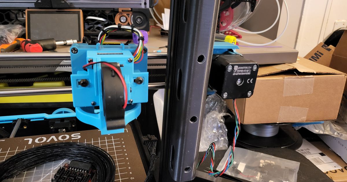 Sovol SV06 Simple Cable channel by Eclypse3D | Download free STL model ...