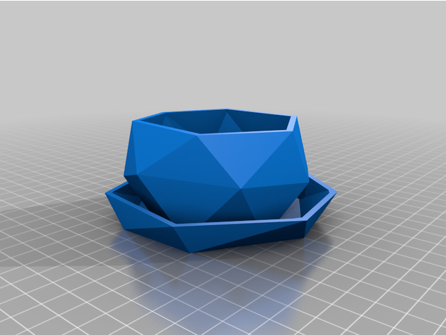 Low-Poly Mini Plant Pot by Gnappo | Download free STL model ...