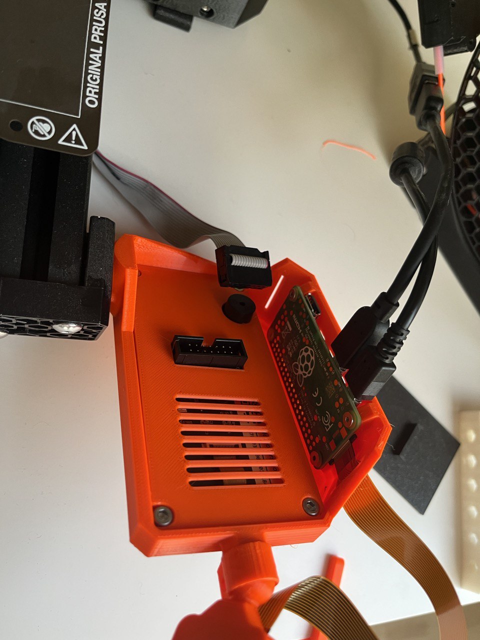 Prusa Mini display box with Raspberry Pi Zero 2 and Camera Module 2/3 ...