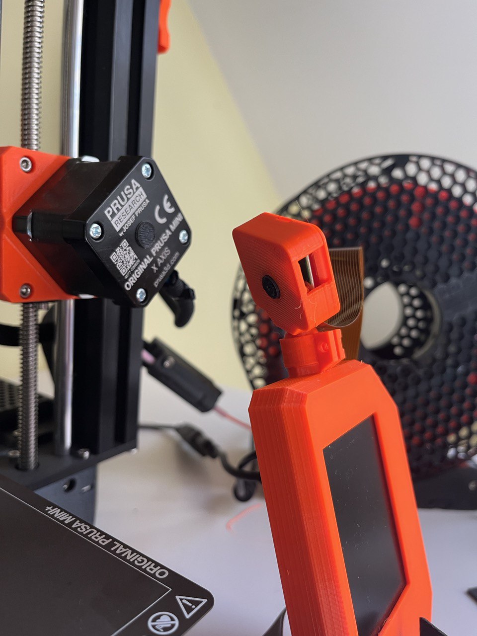 Prusa Mini display box with Raspberry Pi Zero 2 and Camera Module 2/3 ...