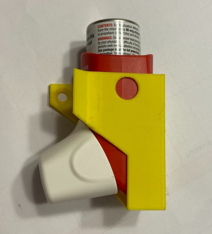 Asthma Inhaler Surface Mount by Uenbzsto | Download free STL model ...