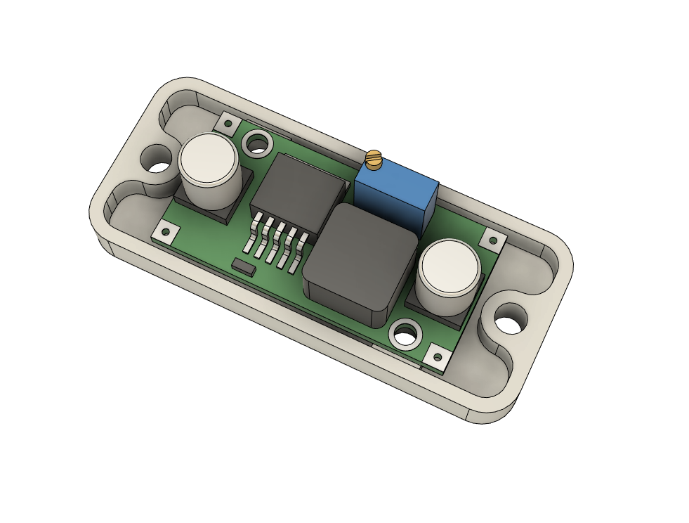 A Case for LM2596 module or XL4005 module by Ceez | Download free STL ...