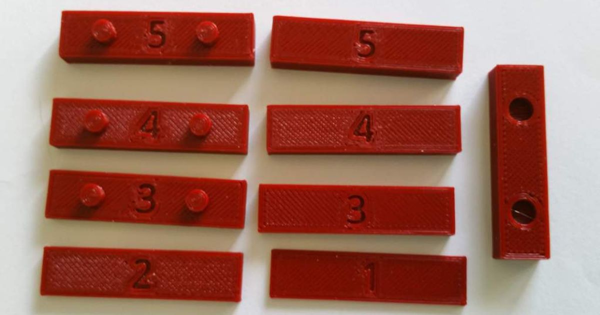 Model Building Risers by Rastl | Download free STL model | Printables.com