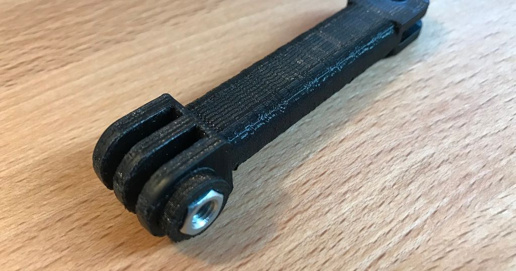 GoPro Adapters - 90 degrees - 0 to 50 mm by matism | Download free STL ...