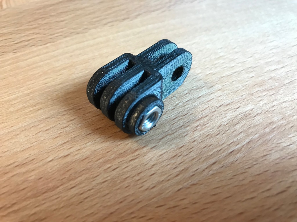 GoPro Adapters - 0 to 50 mm by matism | Download free STL model ...