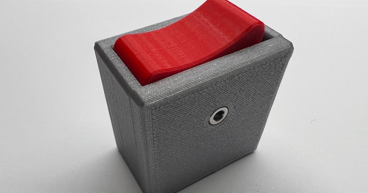 Fidget Rocker Switch by muddymaker | Download free STL model ...