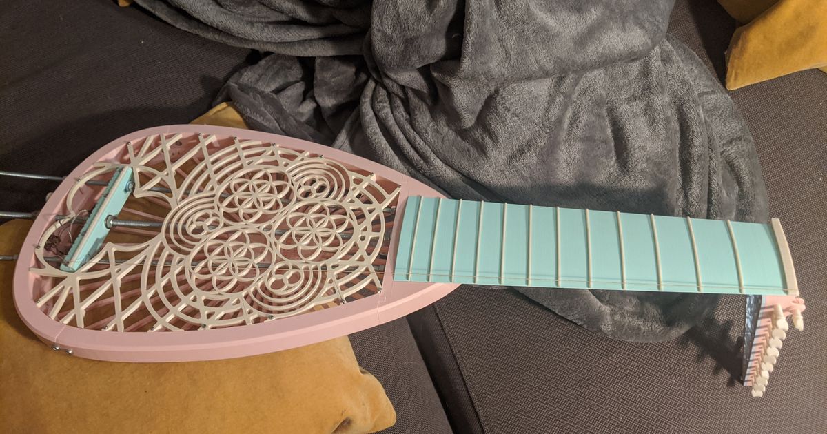 Cybertwee Electric Baroque Lute (20 strings) by Schreibmaschine ...