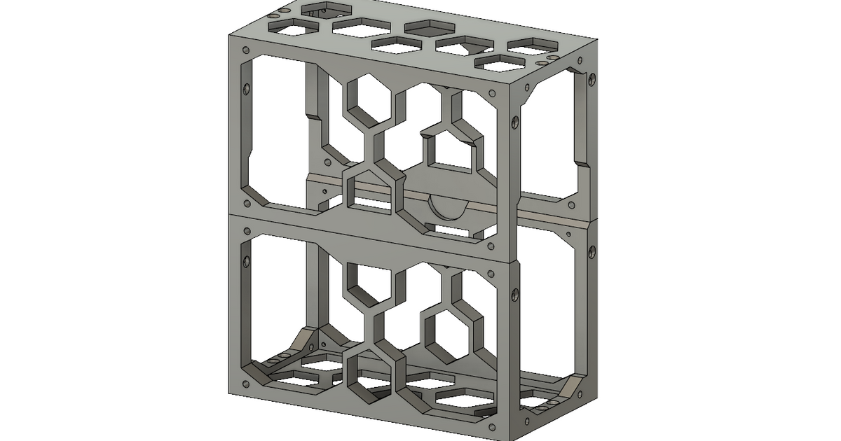Cage spool holder - MMU2S by RaQic | Download free STL model ...