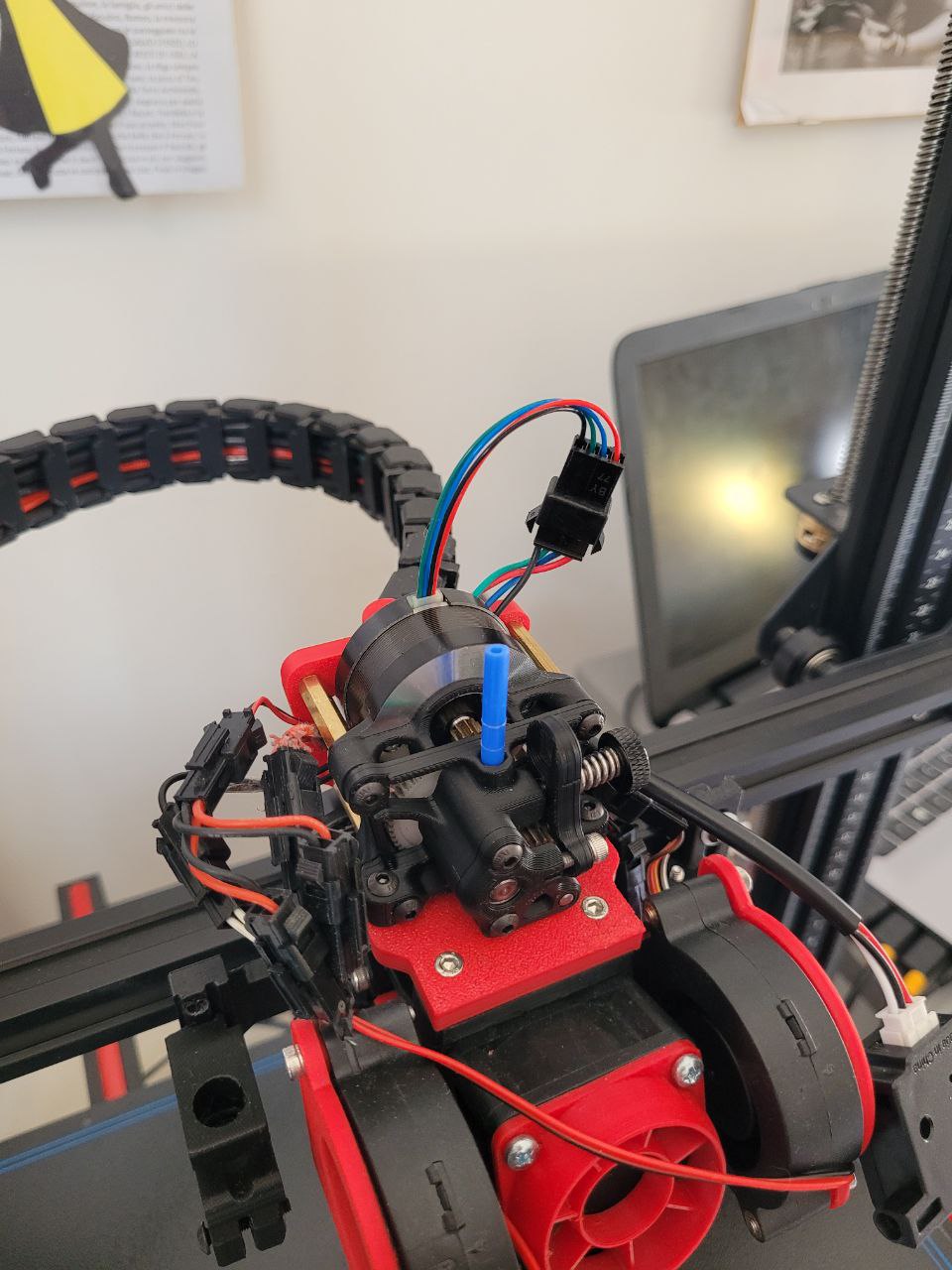 Sherpa Mini cable chain rear mount by HitLuca | Download free STL model ...