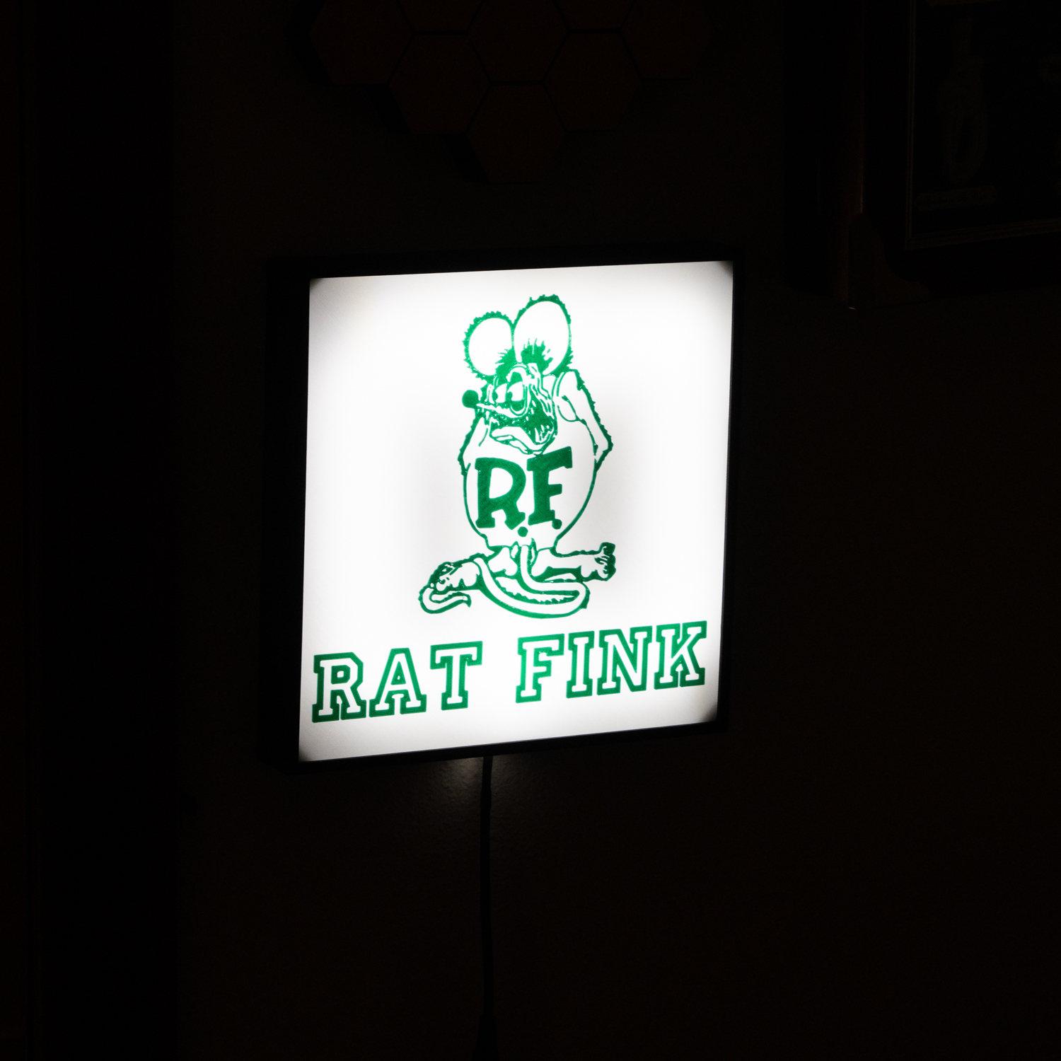 Rat Fink lighted sign da Jake | Scarica il modello STL gratuito ...