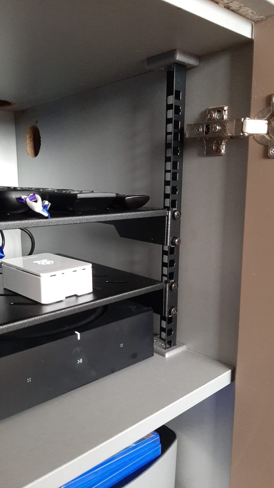 AV and Network rack profile mounts by lroy | Download free STL model ...