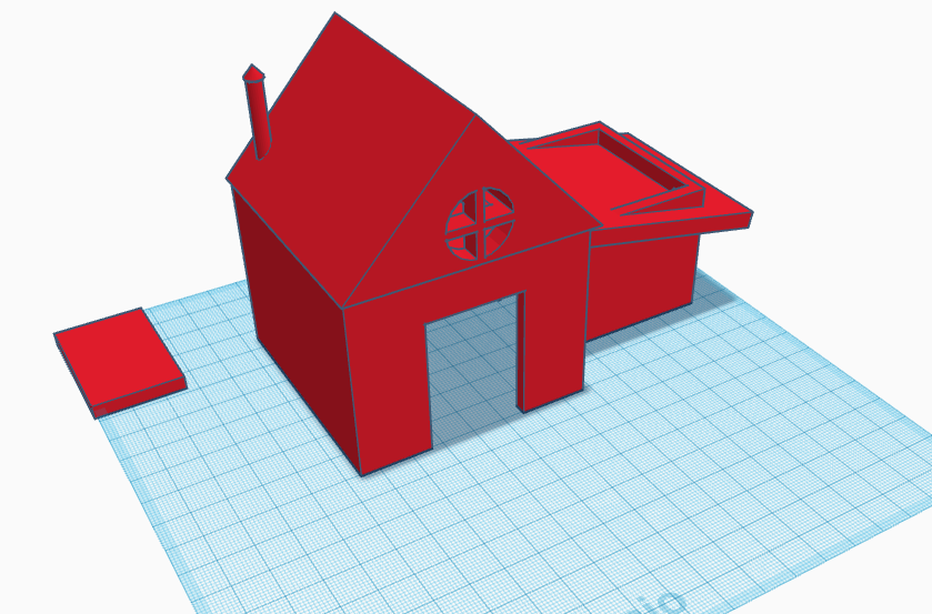 simple house by José Rojo | Download free STL model | Printables.com