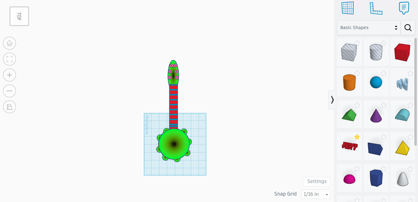 banjo by Titus Mcdonough | Download free STL model | Printables.com