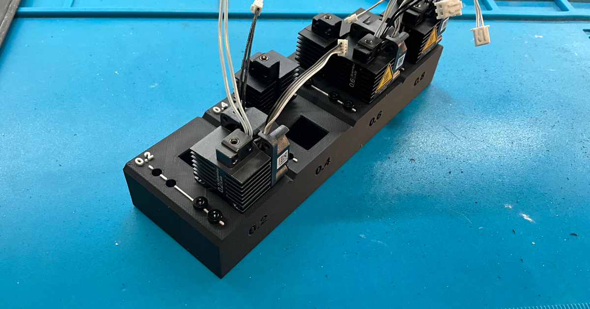 Bambu Hot End Assembly and Spares Storage by Brian English | Download ...