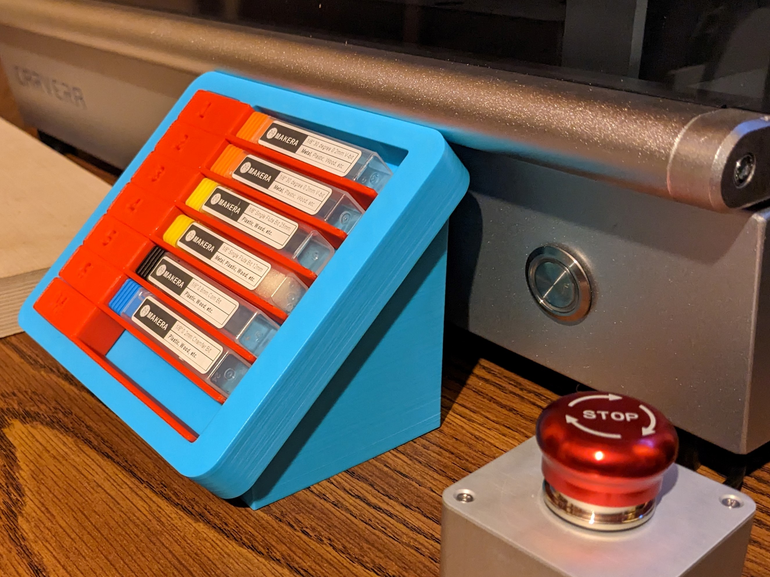 Carvera Bit Holder Mark I by TheseThosesAreThem | Download free STL ...