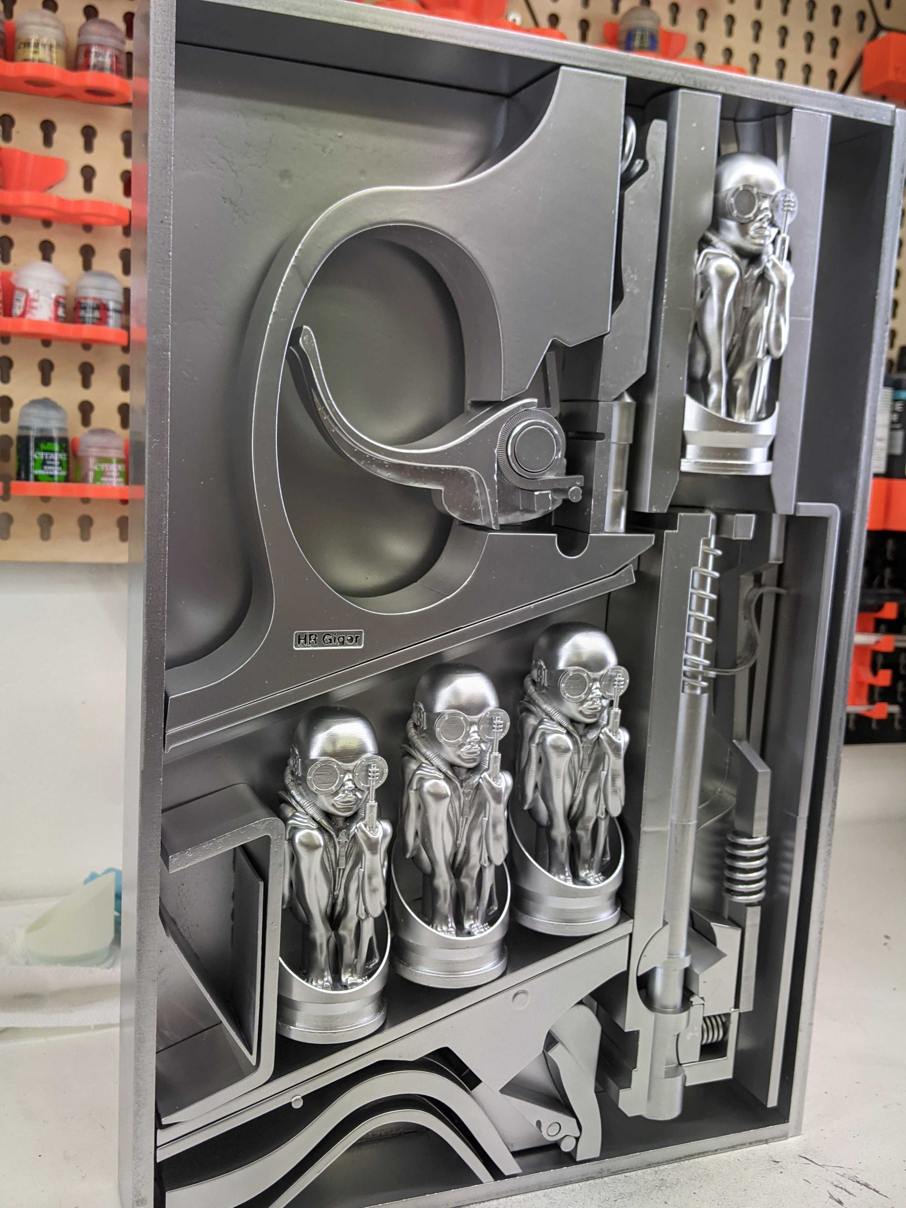 Birth Machine - HR Giger by Prusa Guy | Download free STL model ...