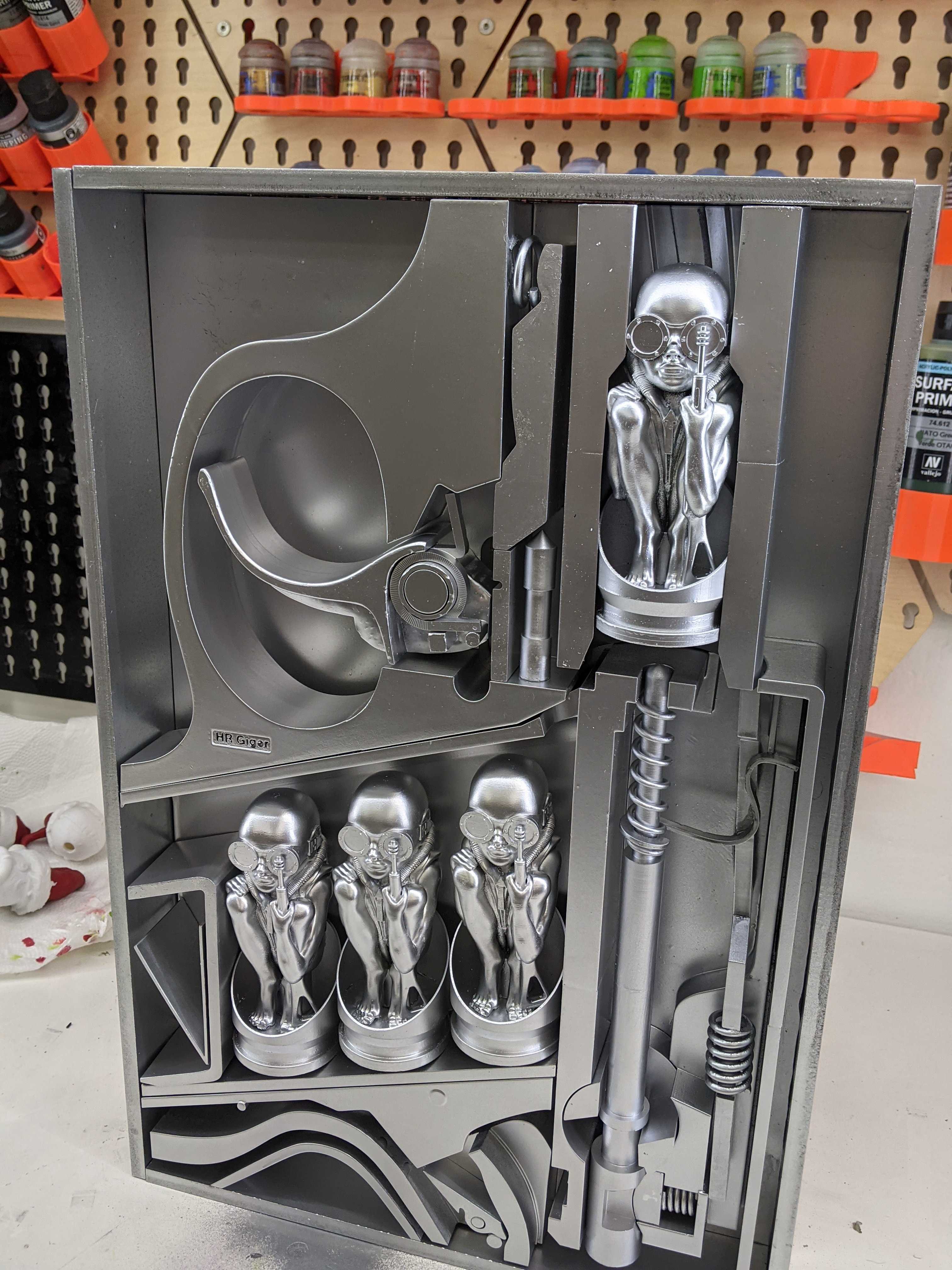 Birth Machine - HR Giger von Prusa Guy | Kostenloses STL-Modell ...