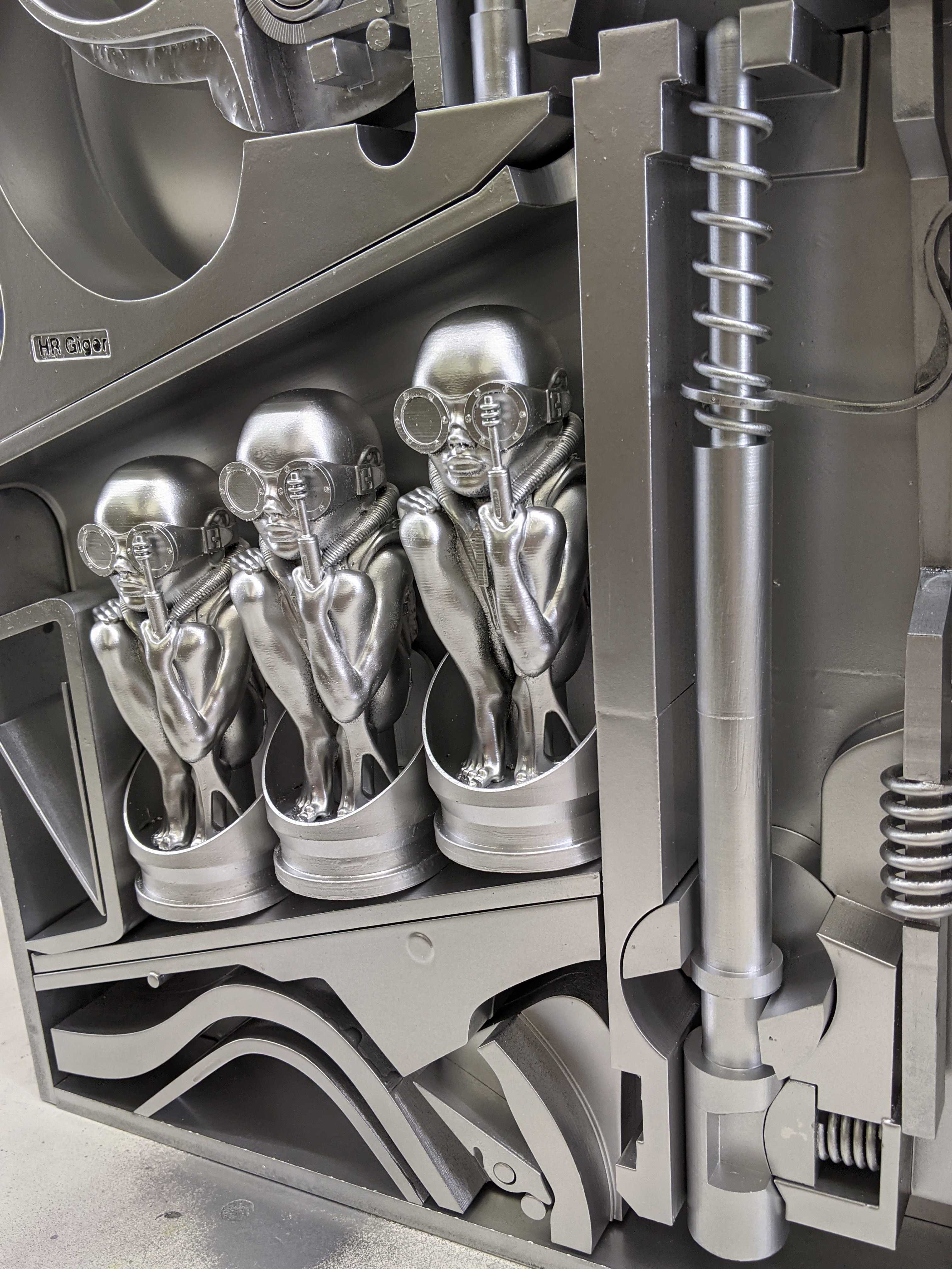 Birth Machine - HR Giger von David Warboss | Kostenloses STL-Modell ...