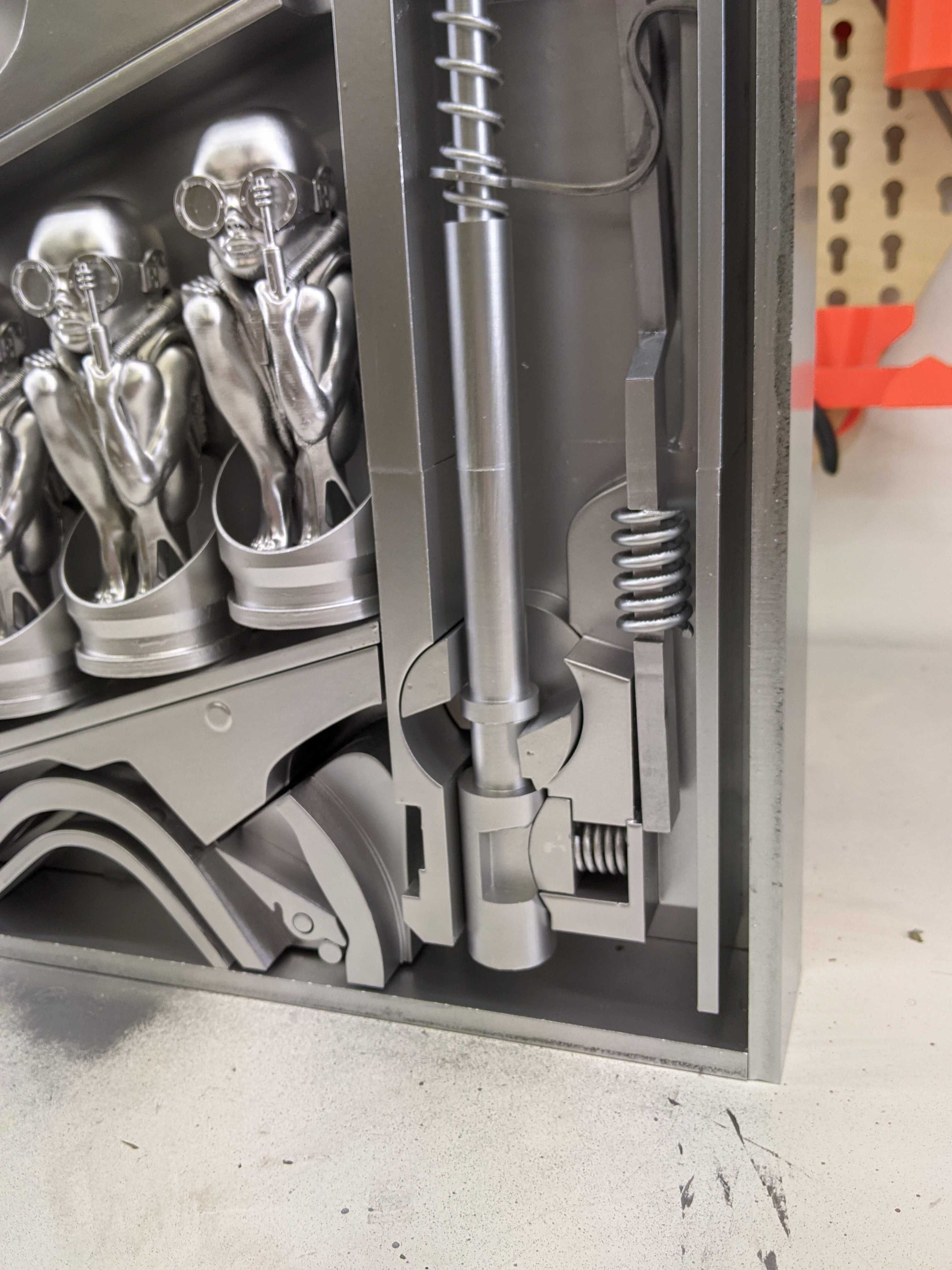 Birth Machine - HR Giger von David Warboss | Kostenloses STL-Modell ...